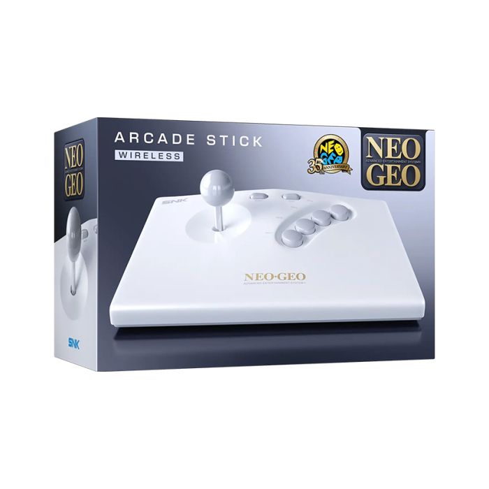 Gamepad NEOGEO AES+ Wireless Arcade Stick (White)