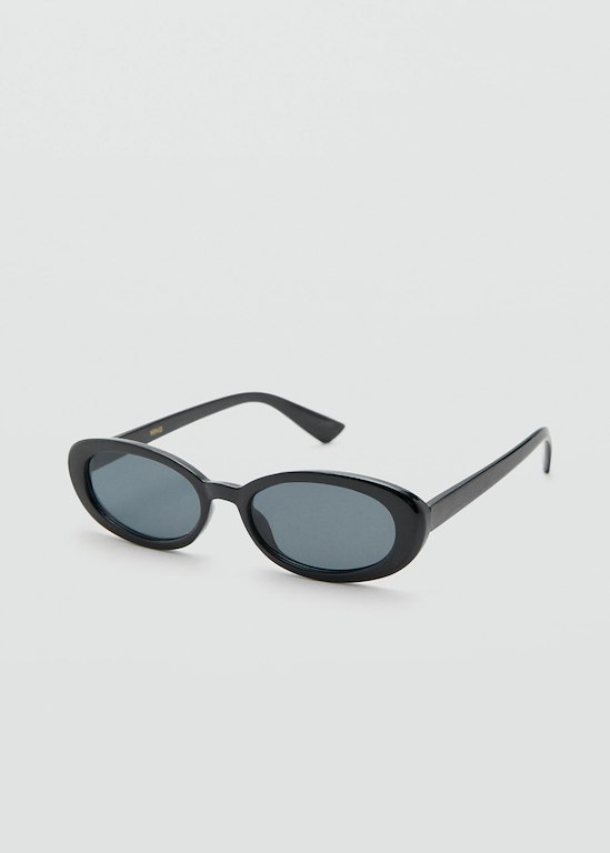 OVAL ACETATE SUNGLASSES