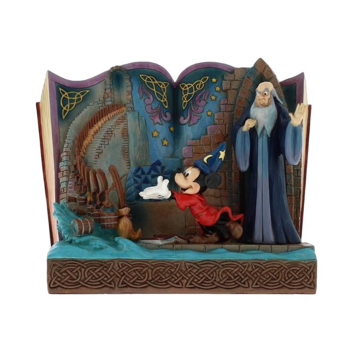 Figura Jim Shore Sorcerer Mickey Storybook Figurine