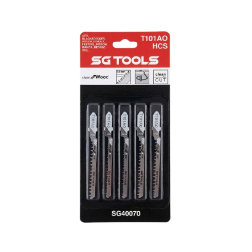 SG TOOLS T 101 AO testerice za ubodnu testeru, 5 komada, SG40070