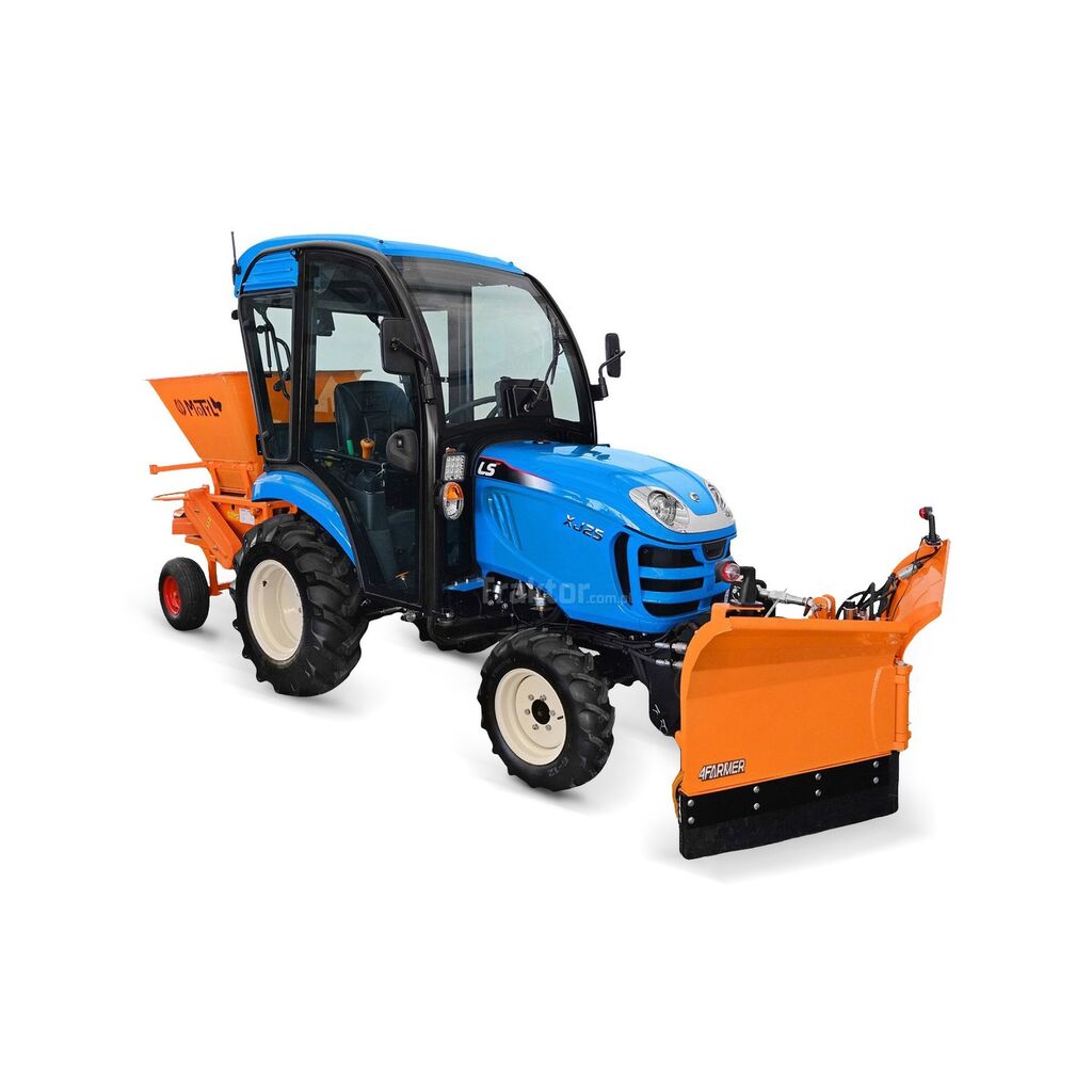 LS Tractor XJ25 MEC 4x4 - 24.4 KM / CAB + posypywarka Motyl + pług traktor točkaš