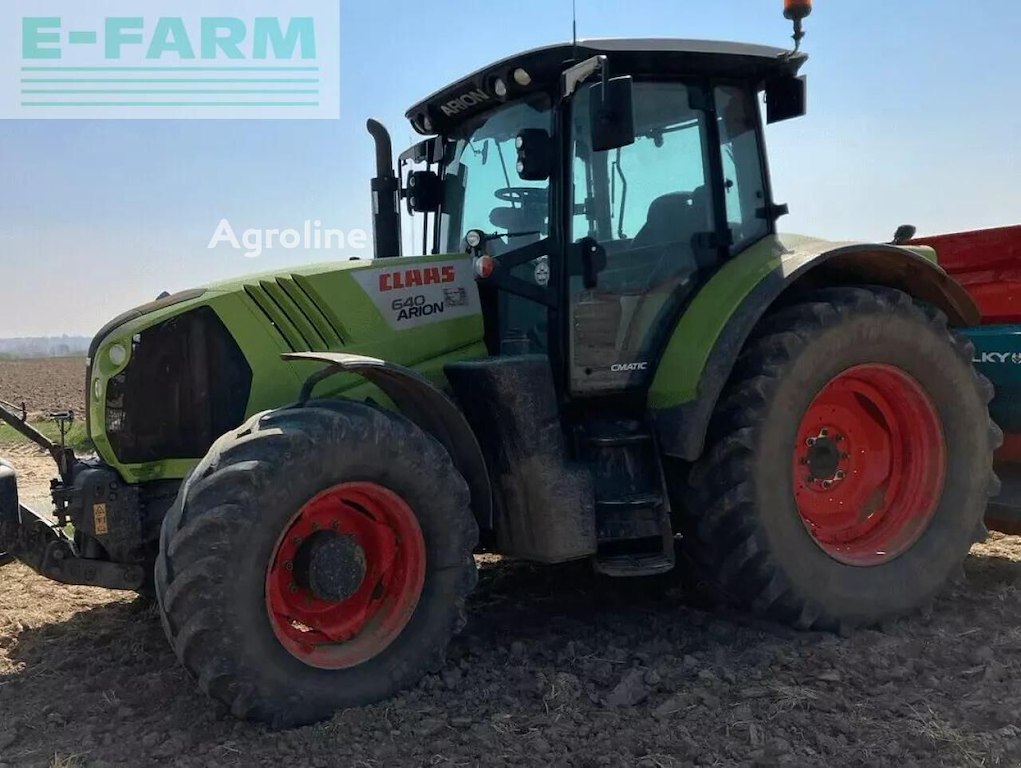 Claas arion 640 cmatic cebis traktor točkaš