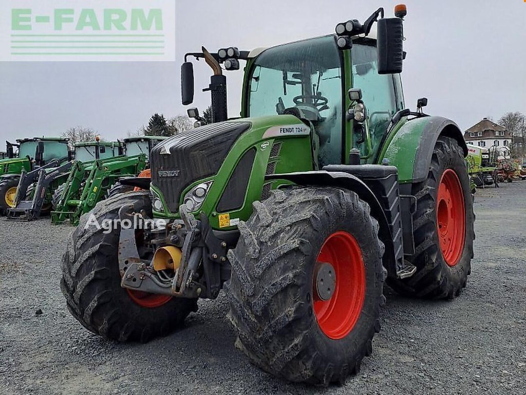 Fendt 724 vario profi traktor točkaš