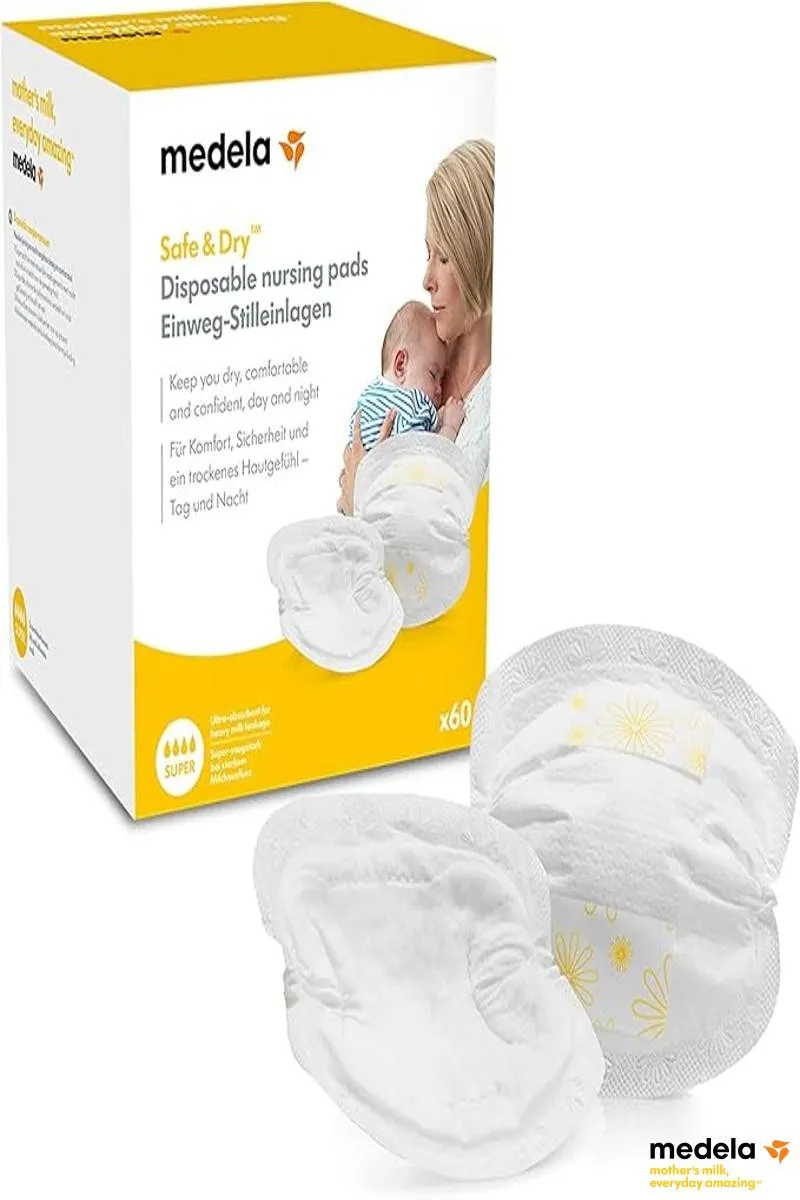 DISPOSABLE NURSING PADS 60PCS