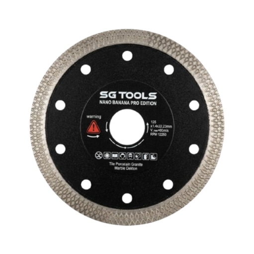 SG TOOLS dijamantska ploča za sečenje keramike 115 x 1.4mm, SG50010