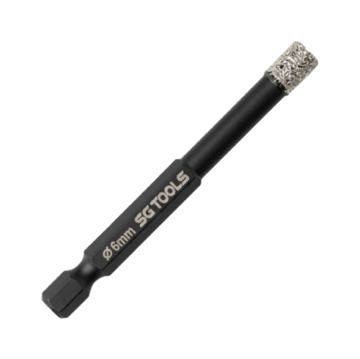 SG TOOLS dijamantska burgija za keramiku 8mm, HEX, SG50008