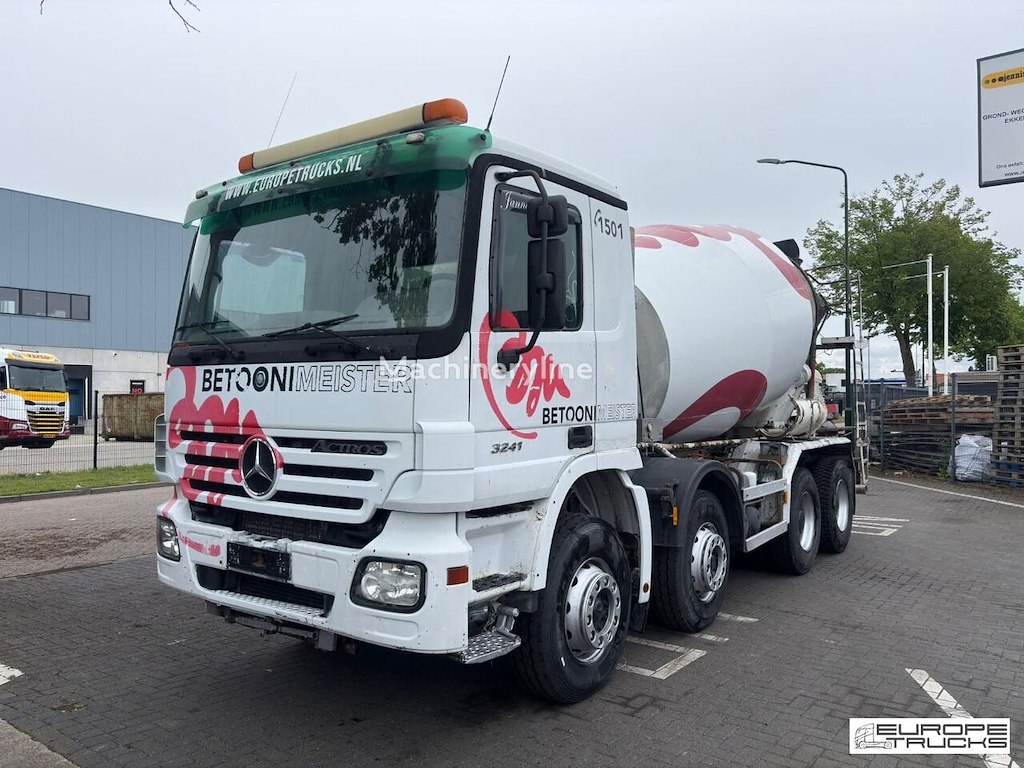 Mercedes-Benz Actros 3241 Full Steel - EPS 3 Ped - Airco kamion s mešalicom za beton