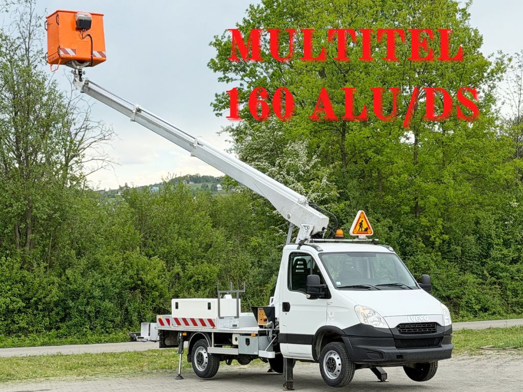 IVECO DAILY 35S13*Hubarbeitsbühne *MULTITEL 160 ALU/DS auto dizalica s korpom