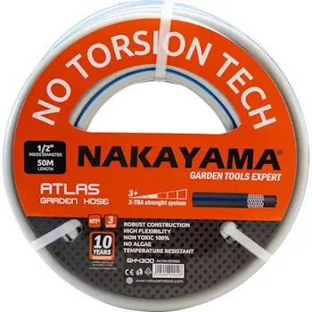 Nakayama baštensko crevo ATLAS 25m 1/2“ GH4200