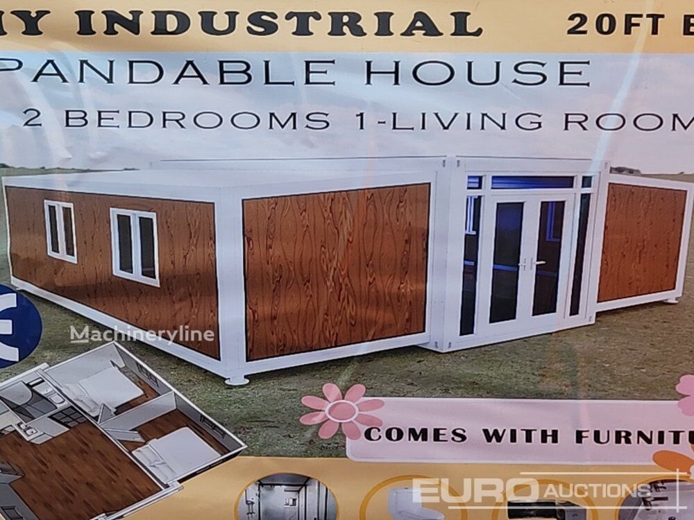 Prodaje se KMY Industrial EX01 stambeni kontejner na aukciji