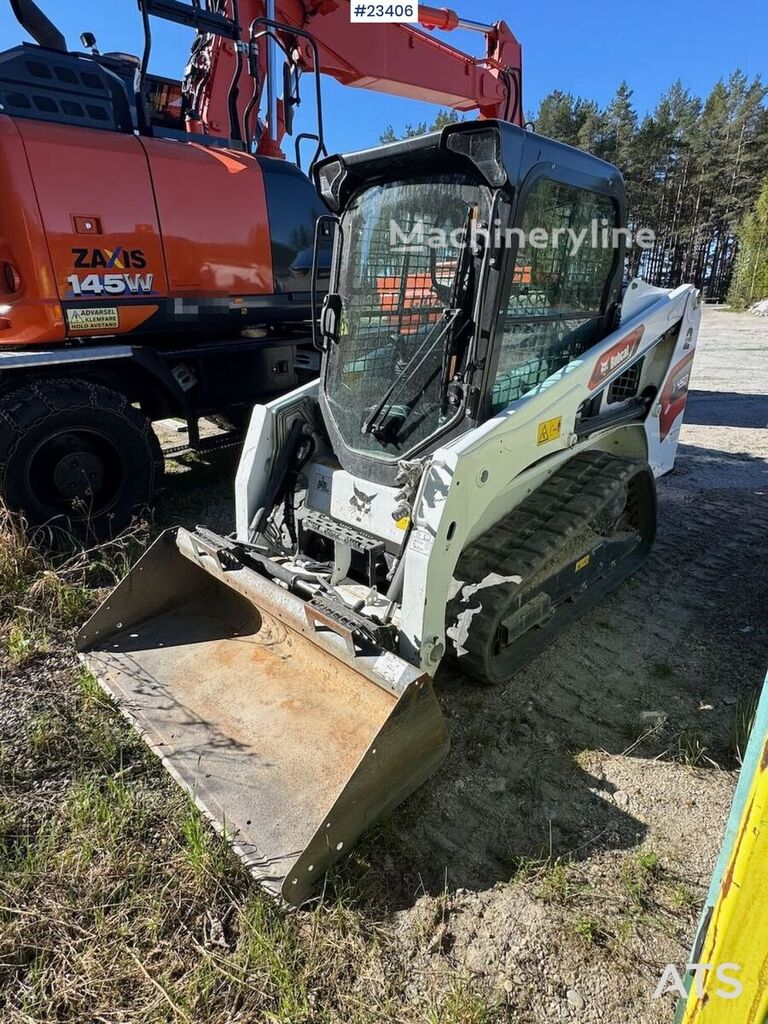 Bobcat T450 Kompaktlaster - Skuffe, pallegafler og pigghammer mini utovarivač guseničar