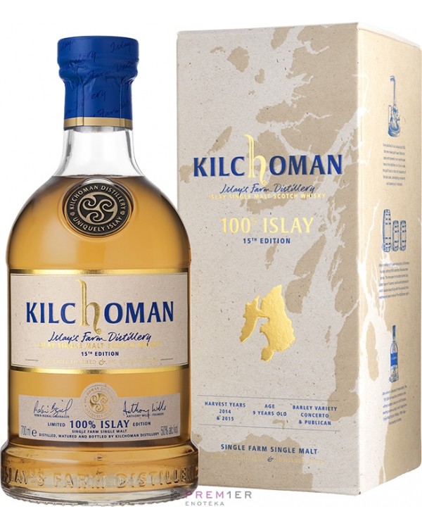 Kilchoman 100% Islay 15th Edition Whisky Scotch Single Malt 0.70l