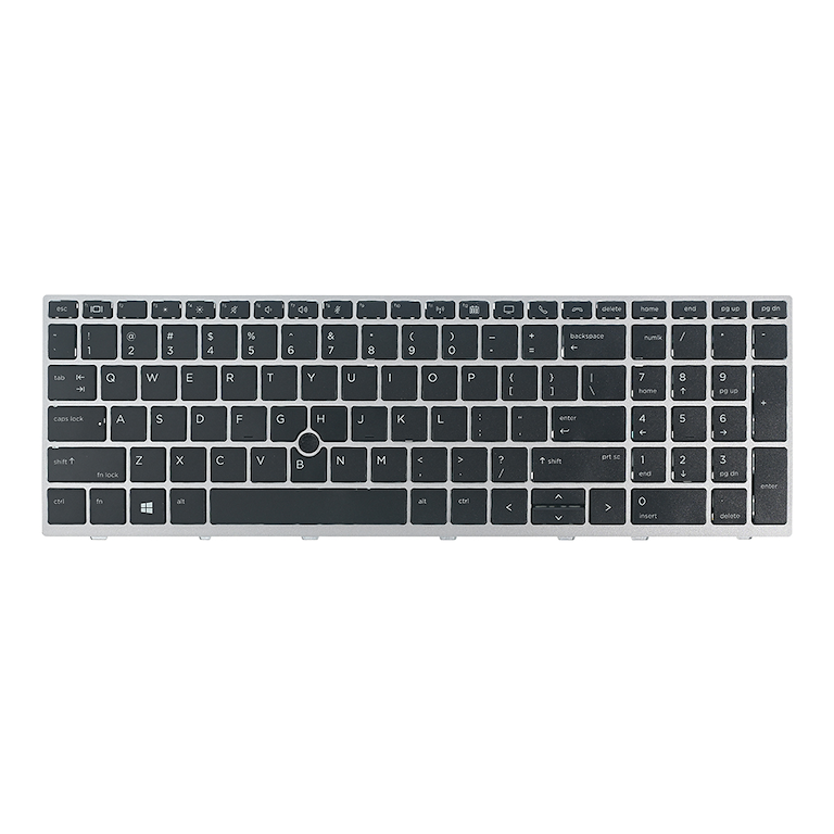 Tastatura - laptop HP 850 G5 sivi okvir sa misem