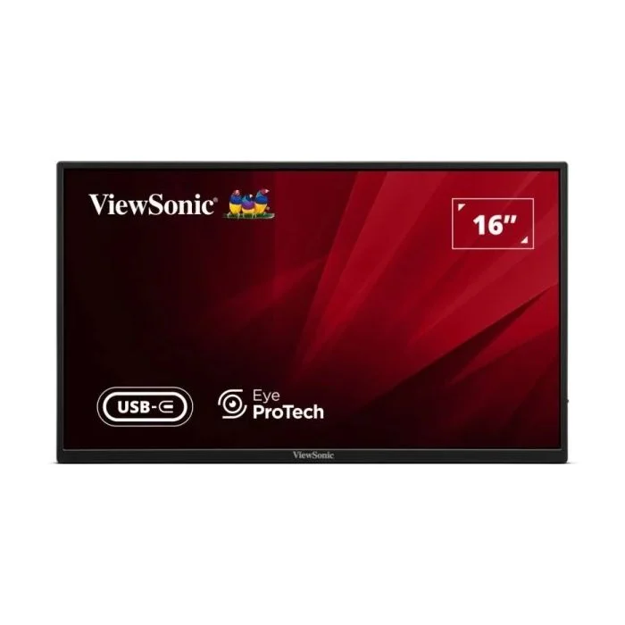 ViewSonic VA1650 - 16 inča portabl IPS monitor, Full HD, USB-C, zvučnici