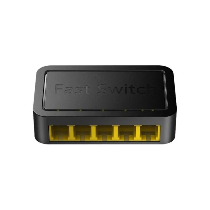CUDY FS105D - 5-port Fast Ethernet svič 10/100 Mbps, plug & play