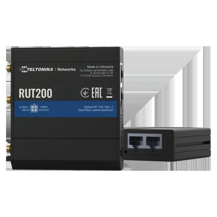 Teltonika RUT200 - industrijski 4G LTE Wi-Fi ruter sa Ethernet konekcijom