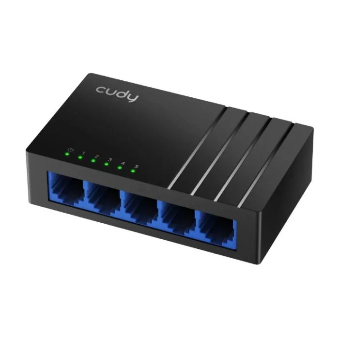 CUDY GS105D - 5-portni Gigabit desktop svič, plug & play