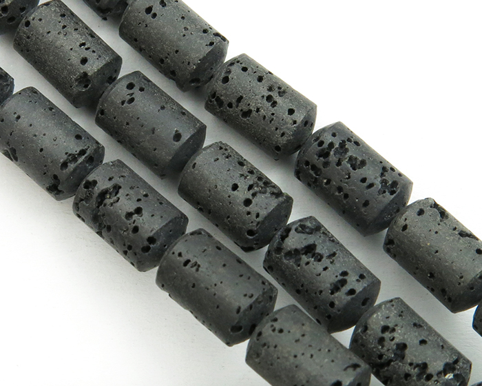 KAM_LAVA (03) 10X6MM – GRAFIT SIVA (6KOM)