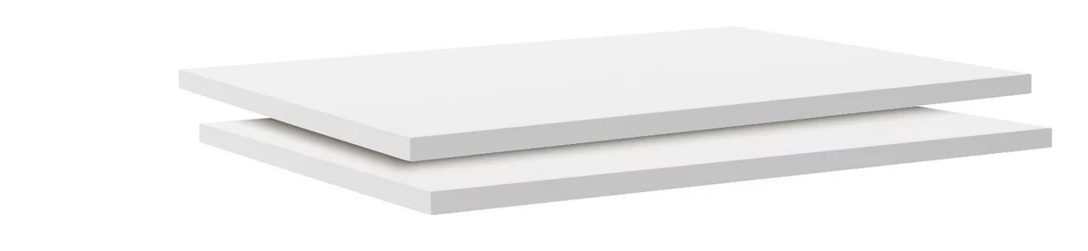 SET POLICA ZA ORMAR bela 87,9/1,8/55,1 cm