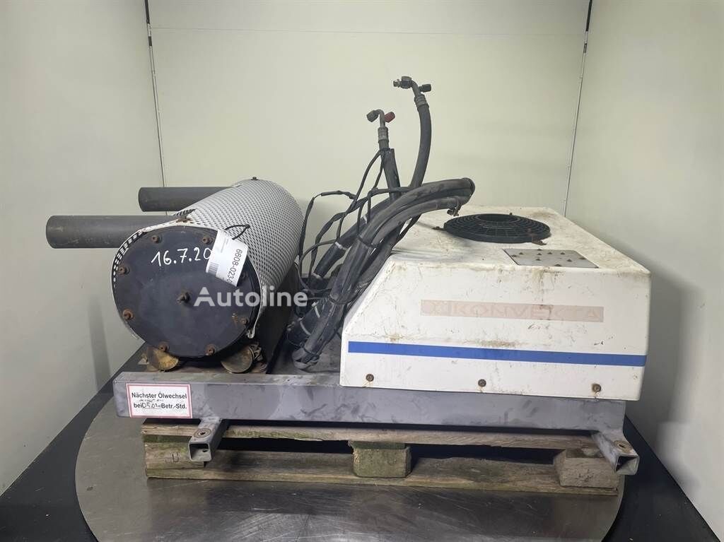 Ahlmann AS50-Konvekta BKL0600122T37-Airco condenser radijator klima uređaja za građevinske mašine