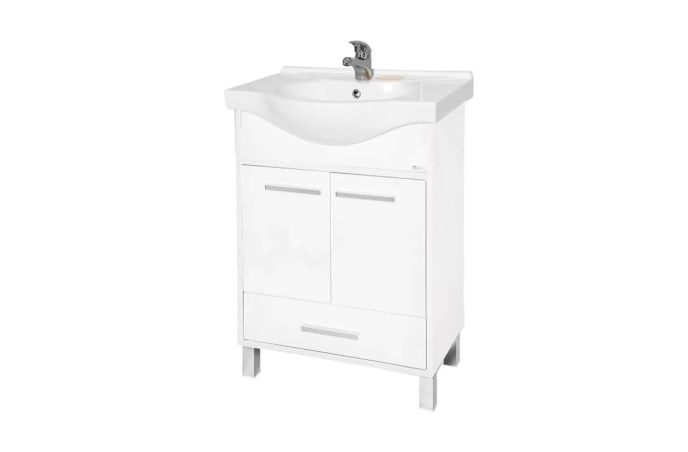 Pannoni Atina Bianco 55 Standard - ormarić sa umivaonikom 550x470x850mm-300147