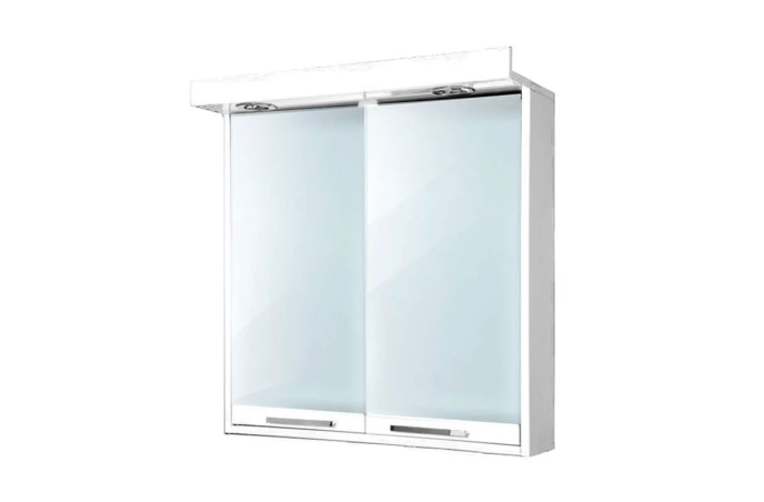 Pannoni Atina 55 Bianco -Bela - ormarić sa ogledalom 550x280x700mm-300158