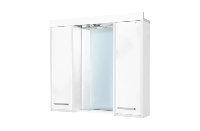 Pannoni Atina 85 Bianco - ormarić sa ogledalom 850x160x850mm-300169