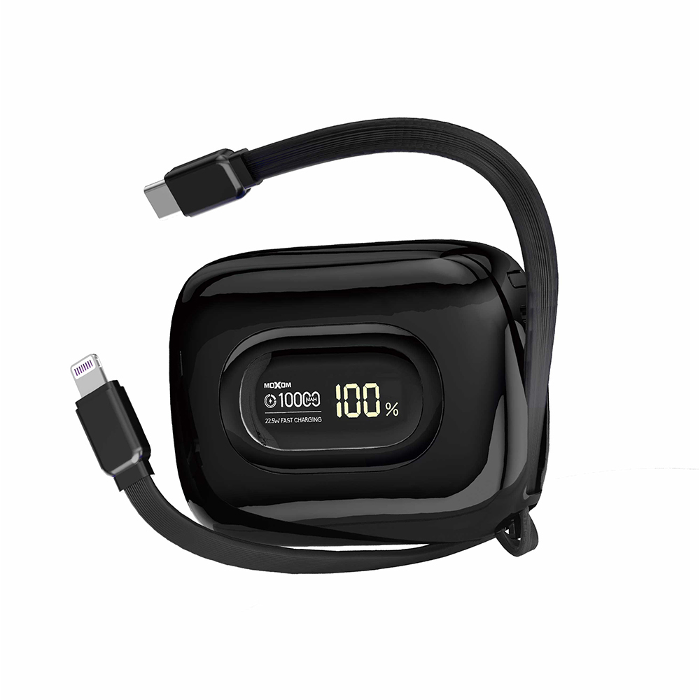 Back Up baterija (univerzalna) Moxom MX-PB181 fast charging 22.5W 10000 mAh crni (MS)