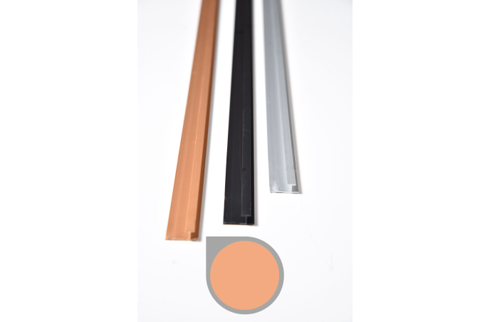 Aluminijumska lajsna "H" za panel -Zlatna -3000 mm -05031