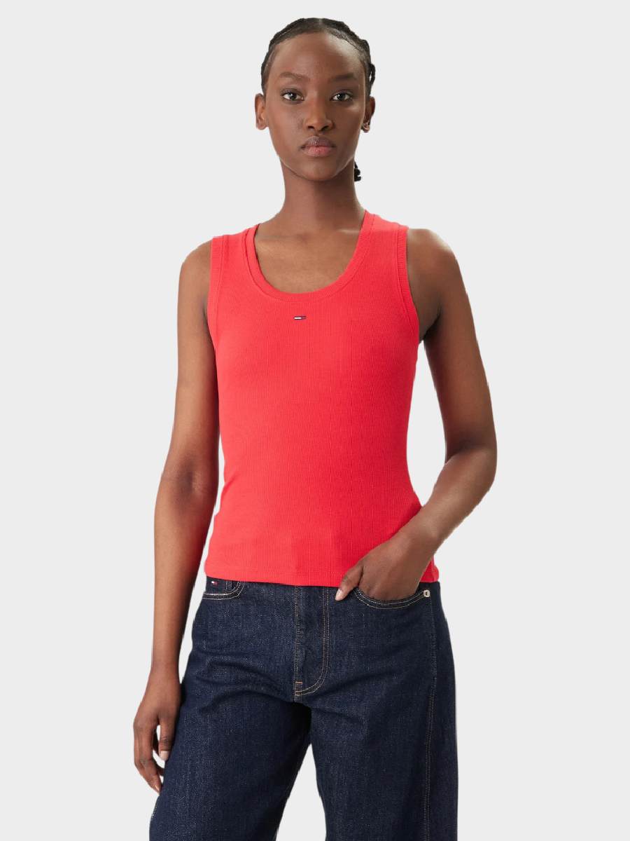 TOMMY HILFIGER ŽENSKA MAJICA CRVENA THDW0DW20673 XK3