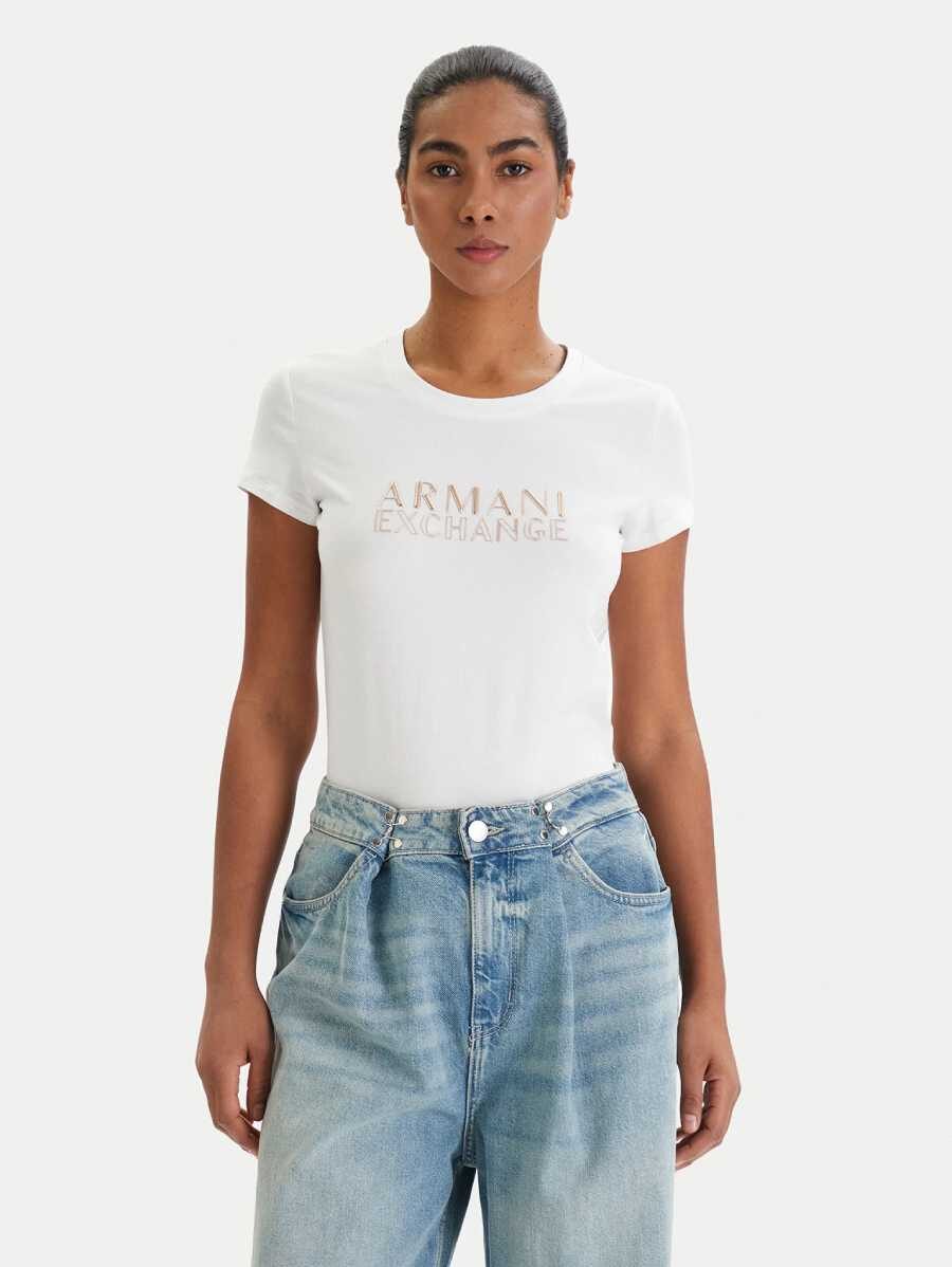 ARMANI EXCHANGE ŽENSKA MAJICA BELA AR001837 16294 U0002