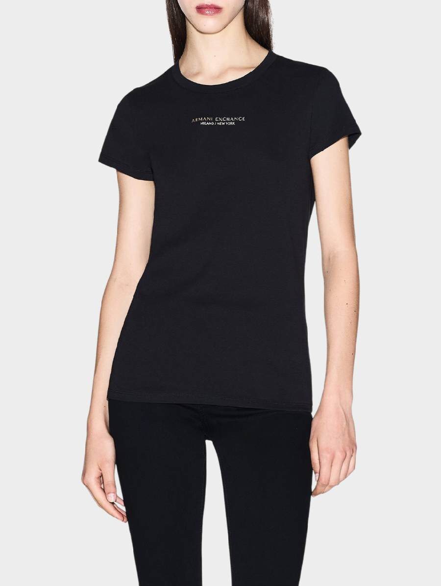 ARMANI EXCHANGE ŽENSKA MAJICA CRNA AR001455 10356 MC021
