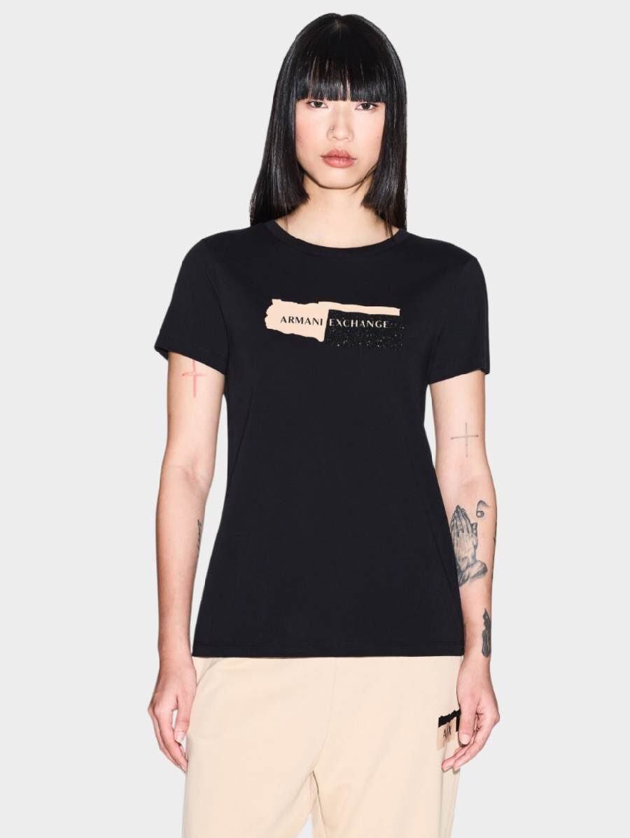 ARMANI EXCHANGE ŽENSKA MAJICA CRNA AR001804 10356 UC001