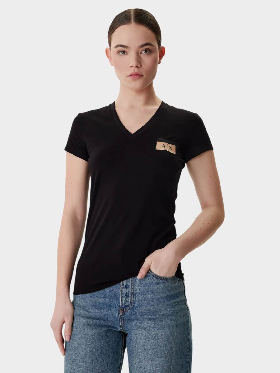 ARMANI EXCHANGE ŽENSKA MAJICA CRNA AR001803 16294 UC001