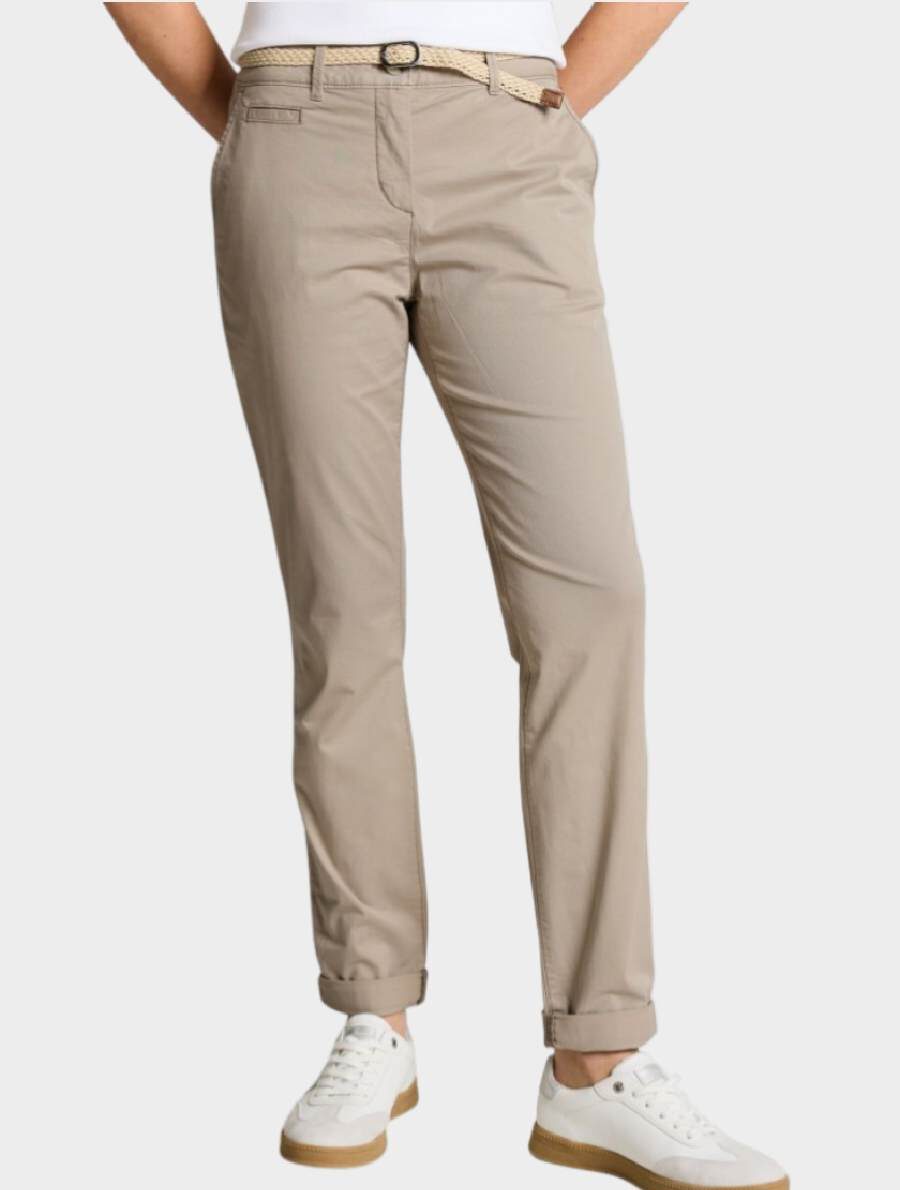 TOM TAILOR ŽENSKE PANTALONE BEŽ 1049979 32208