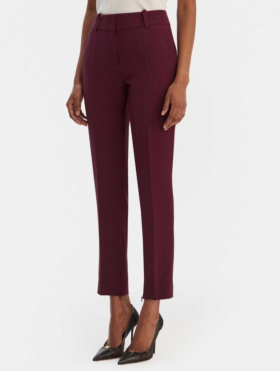 HUGO ŽENSKE PANTALONE LJUBIČASTE 50544742 506