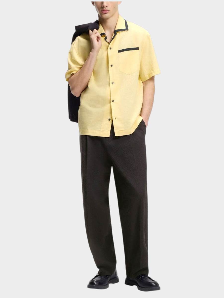 HUGO MUŠKE PANTALONE CRNE 50559107 001