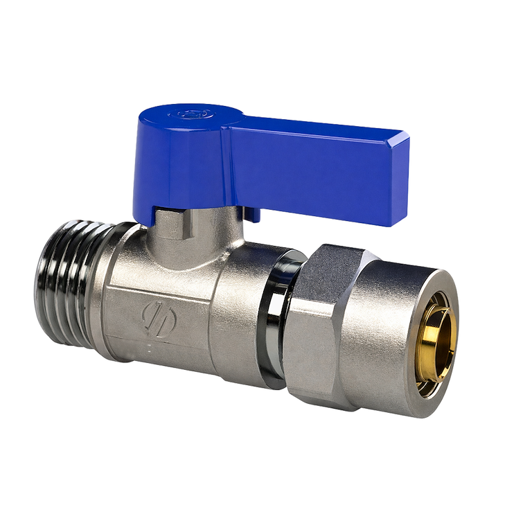 Kugla ventil mini za Pe-Al-Pex M16X1/2" ARCO-plava 868010