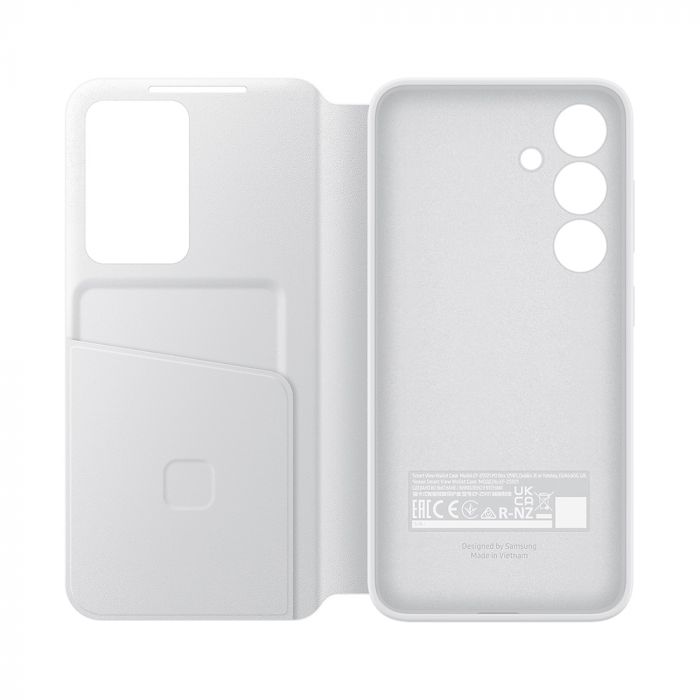 SAMSUNG Original S-View Maska Preklop Za S24, Bela