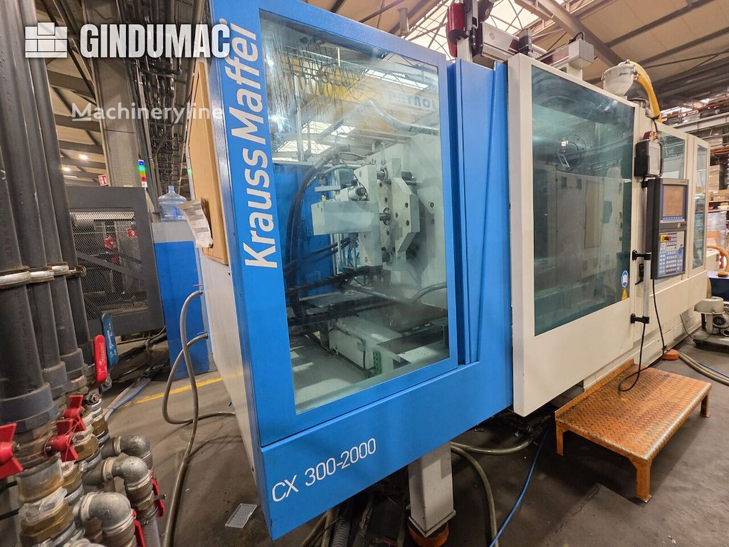 Krauss Maffei 300-2000 CX mašina za brizganje plastike