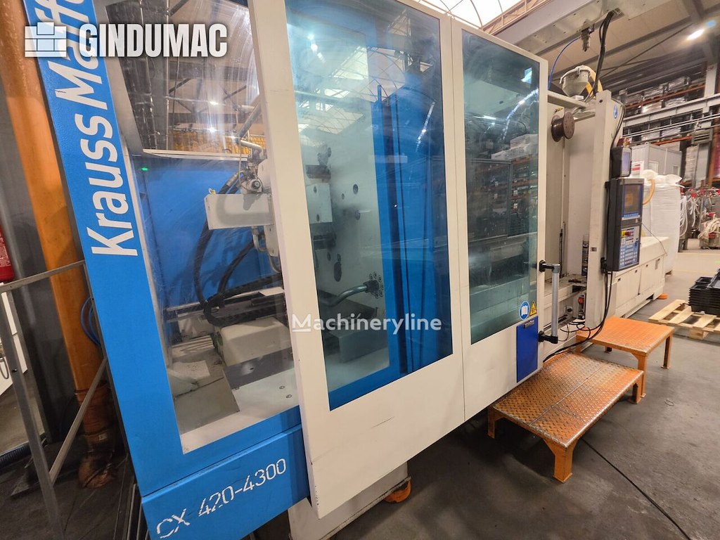 Krauss Maffei 420-4300 CX mašina za brizganje plastike