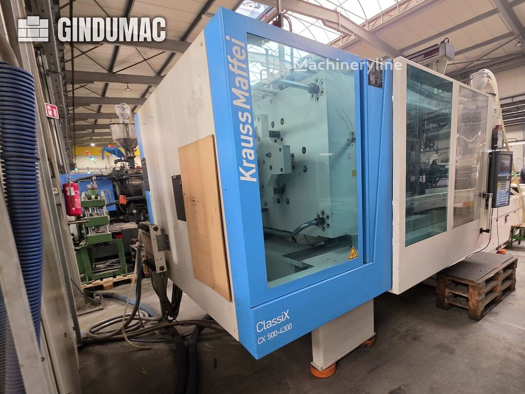 Krauss Maffei 500-4300 CX mašina za brizganje plastike