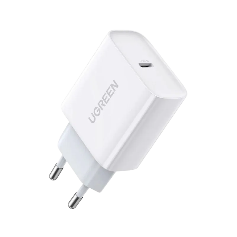 UGREEN brzi kućni punjač 20W, USB-C, (CD137) Beli