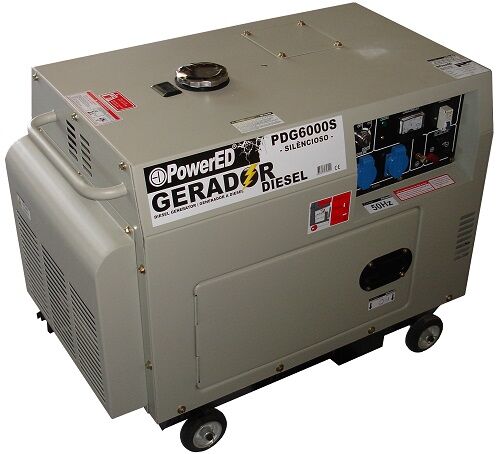 Novi GERADOR SILEN PDG6000S diesel generator
