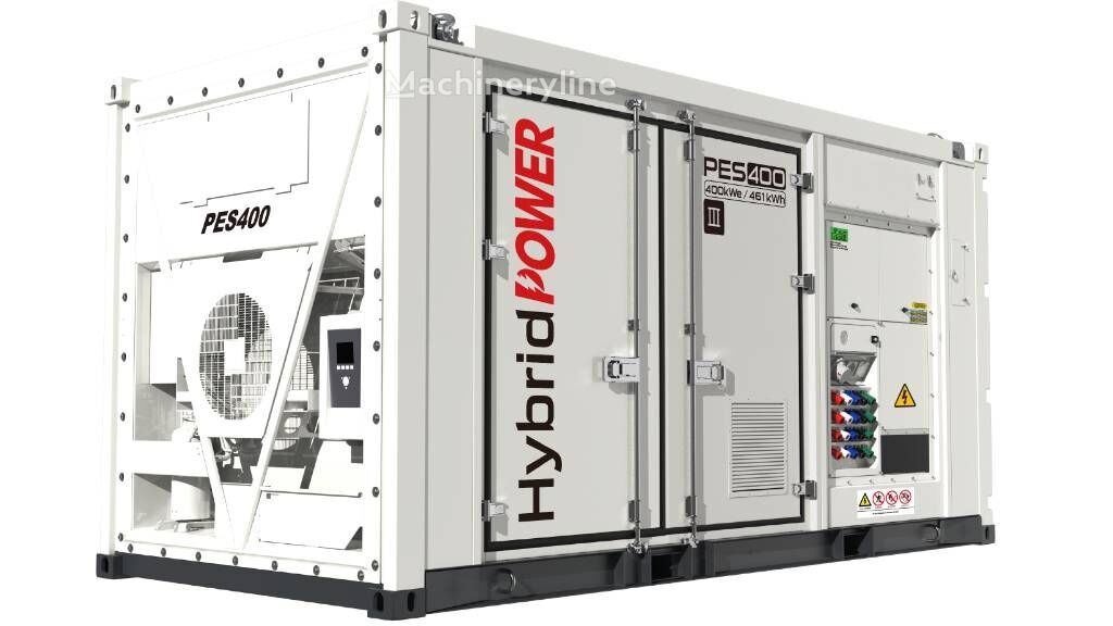 Novo Sistem Hibrid de Stocare Energie 400 kVA | Baterie Industrială 4 kogeneraciono postrojenje