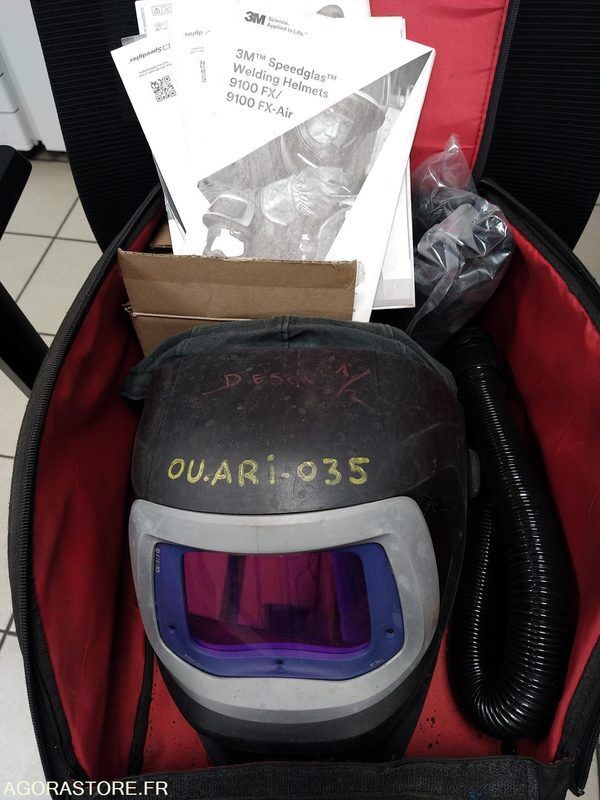 Prodaje se SPEEDGLASS 9100FX zavarivačku masku na aukciji