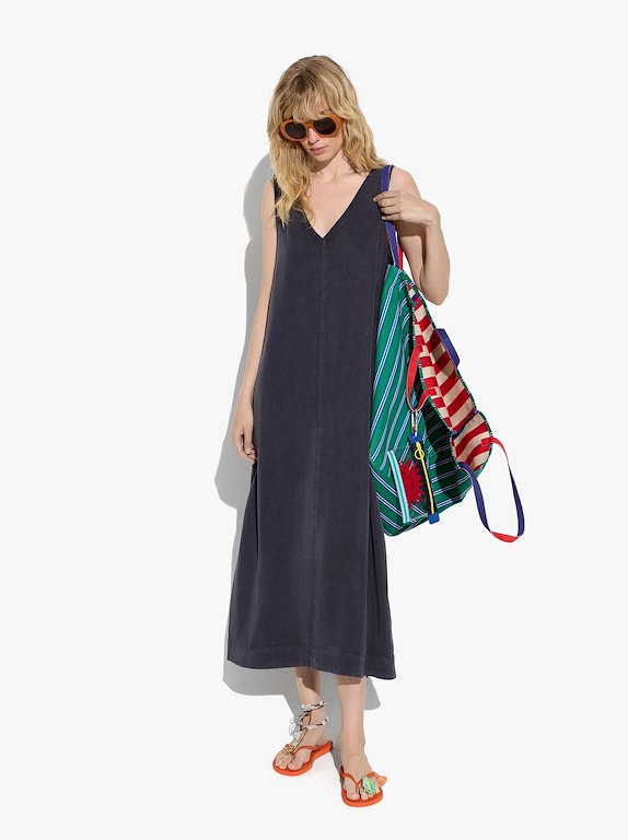 FLOWY DRESS 100% LYOCELL