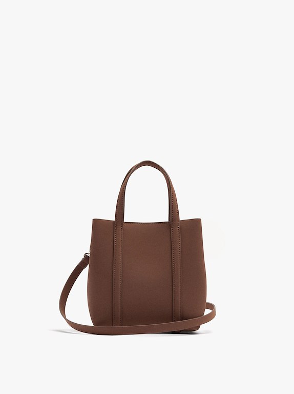 TOTE BAG WITH SOFT TEXTURE WITH CROSSBODY BAG S