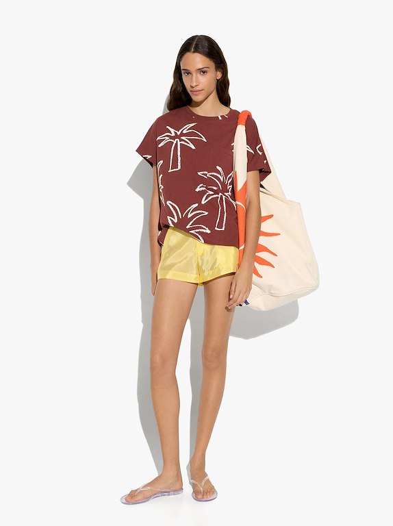 COTTON T-SHIRT WITH PRINT