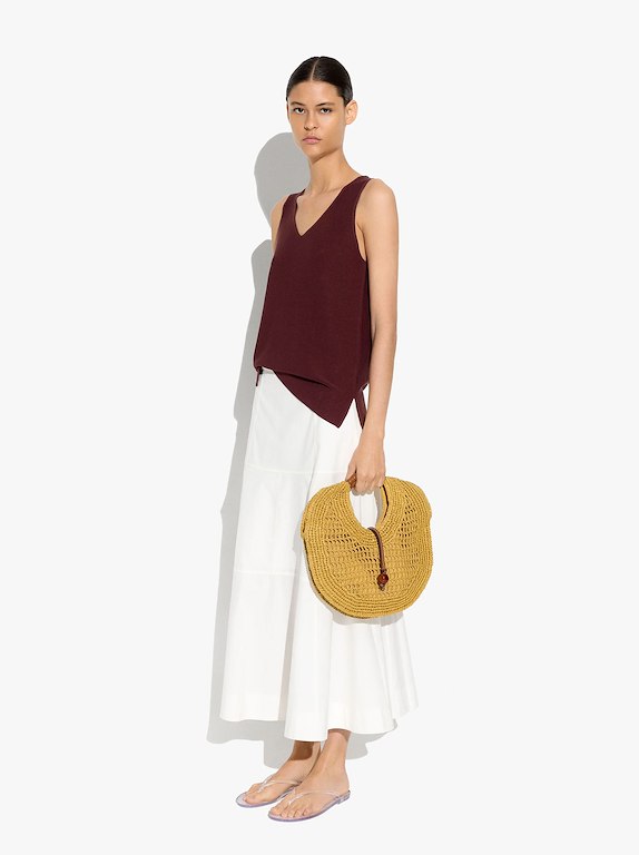 PLAIN KNIT TOP